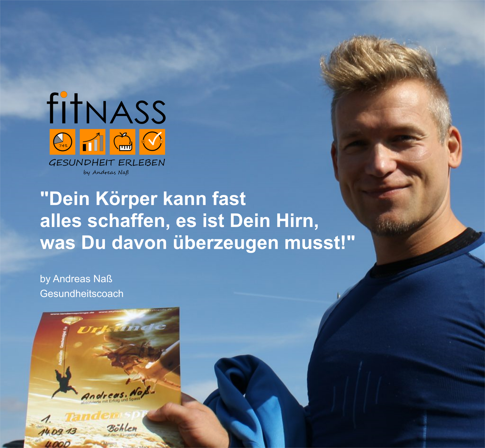 fitNASS Gesundheit erleben mit Andreas Naß Gesundheitscoach